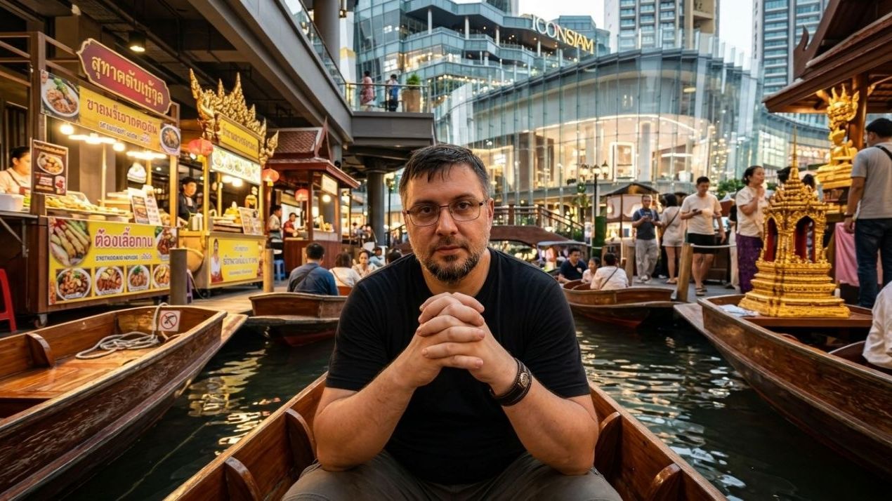 ЛУЧШИЙ стрит-фуд в Бангкоке... в торговом центре? Пробуем всё в SookSiam!