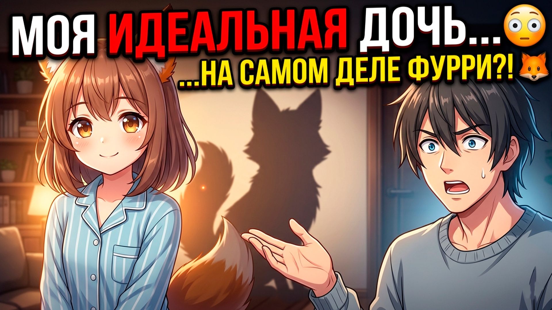 МОЯ ДОЧЬ - ФУРРИ?! Я УЗНАЛ ЕЁ СТРАШНУЮ ТАЙНУ... 🦊😱 (Майнкрафт Мини-фильм)