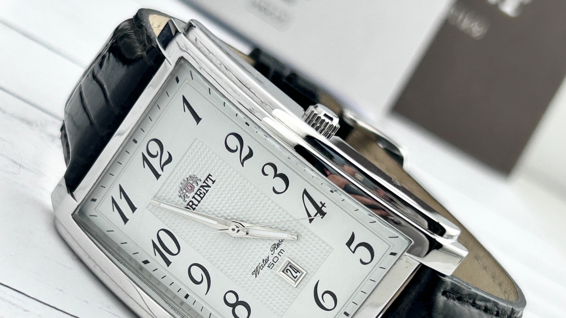 Мужские наручные японские часы Orient FUNED004W