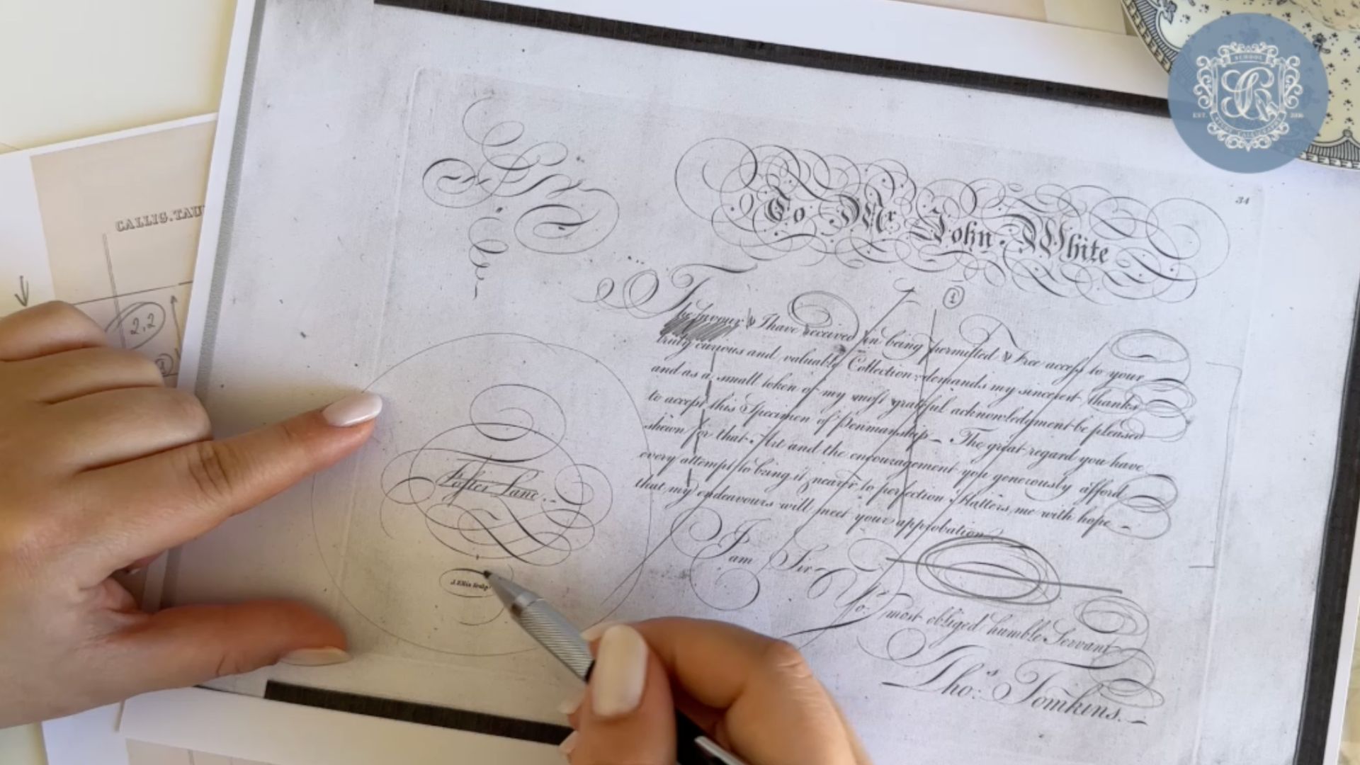 Как учиться по историческим образцам: алгоритм копирования на примере композиций с Копперплейтом