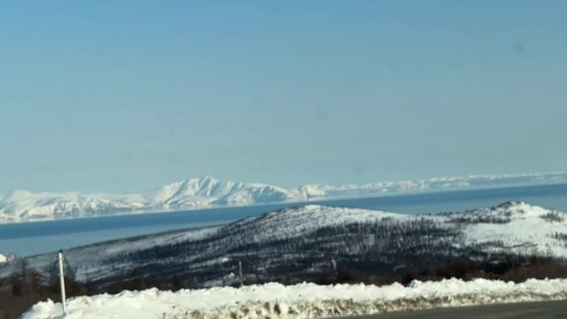 НА СНЕЖКЕ МОРЕ СНЕГА! И СНОВА ОХОТСКОЕ МОРЕ!