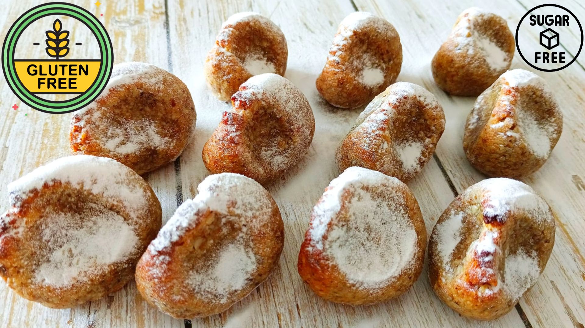 Ореховое печенье "Конвертики" без глютена!