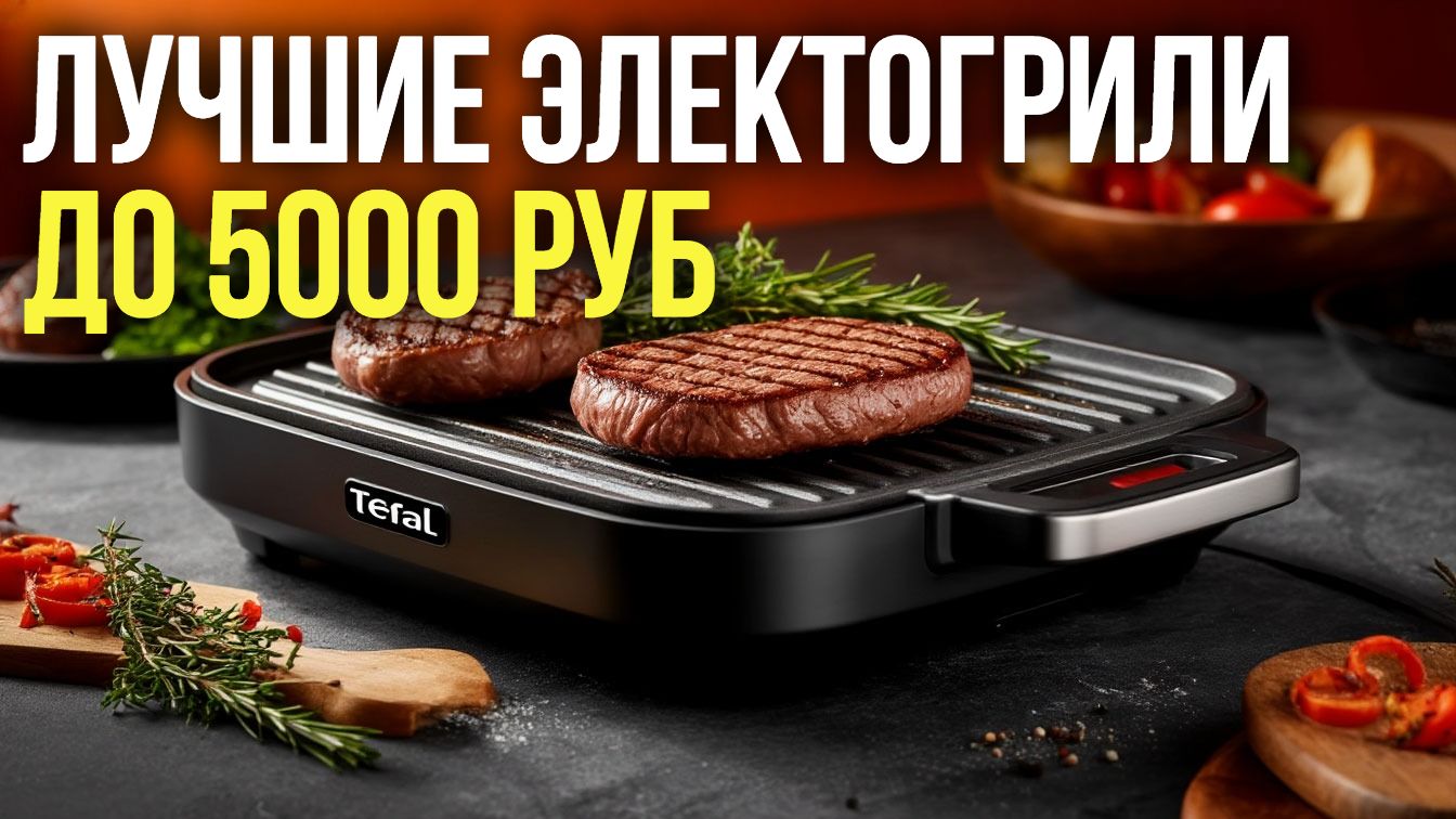 Лучшие электогрили до 5000 руб в 2026: топ-5 моделей с функцией гриля