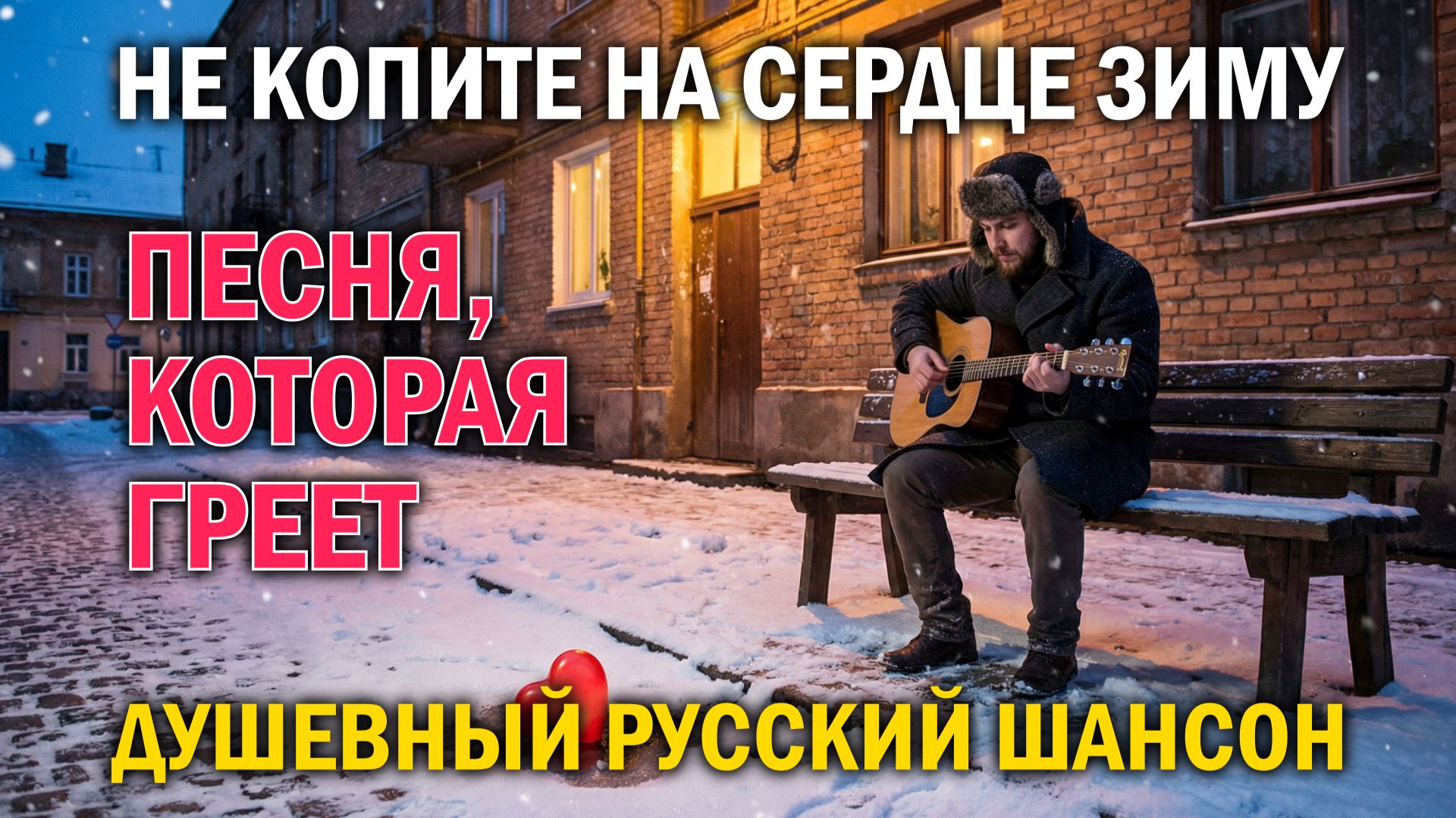 ШАНСОН 2026. Не копите на сердце зиму | Новая душевная песня. Песня до слёз о жизни и прощении