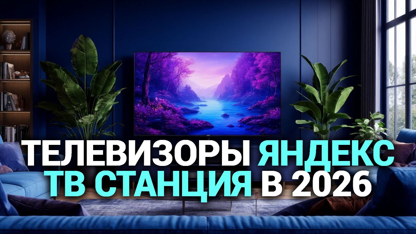 Телевизоры Яндекс ТВ Станция 2026: топ‑5 моделей с лучшим звуком
