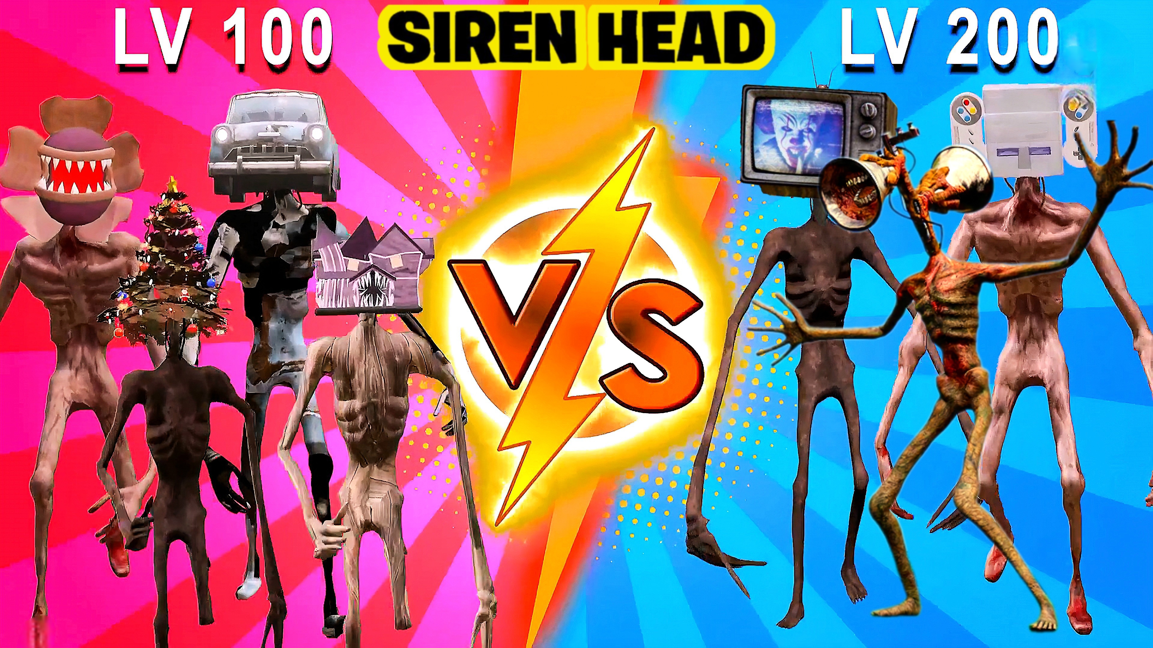 📢 СИРЕНОГОЛОВЫЙ 📢 против МОНСТРОВ ТРЕВОРА ХЕНДЕРСОНА. SIREN HEAD.