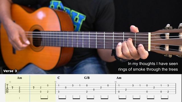 STAIRWAY TO HEAVEN Led Zeppeli на Гитаре. Уроки гитары. Ноты и Табы для Гитары Yunus Guitarist
