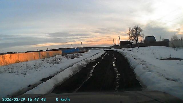 29 марта 2026г дорога по ул. Луговая с. Петропавлово, Кушнаренковский район Республика Башкортостан