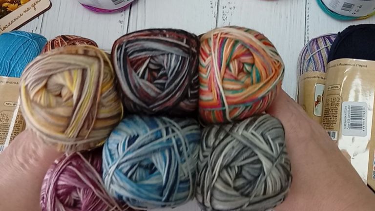 Большая распаковка носочной пряжи // SOS вопрос!!!