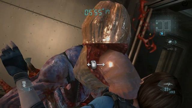 Resident Evil Revelations Рейд Прохождение № 13 Этап 13 Боковая палуба