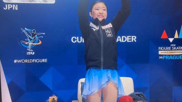 Каори Сакамото Произвольная программа на Чемпионате Мира-2026. Kaori Sakamoto
