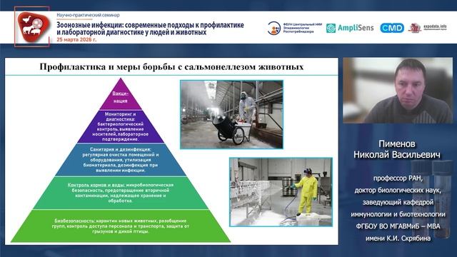 Профилактика и меры борьбы с сальмонеллезом животных