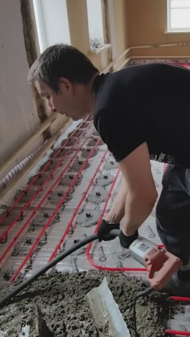 №6-52 Начинаем заливку пола. 30.03.2026г. День 82