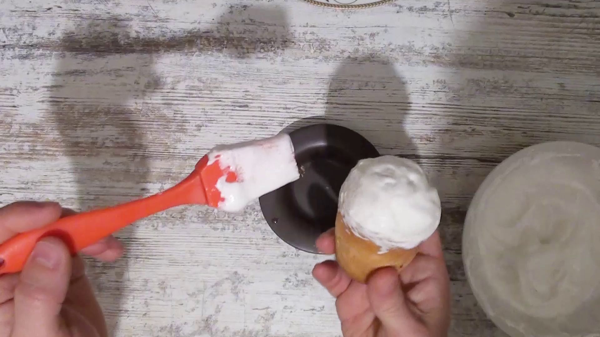 Белковая глазурь для кулича - рецепт