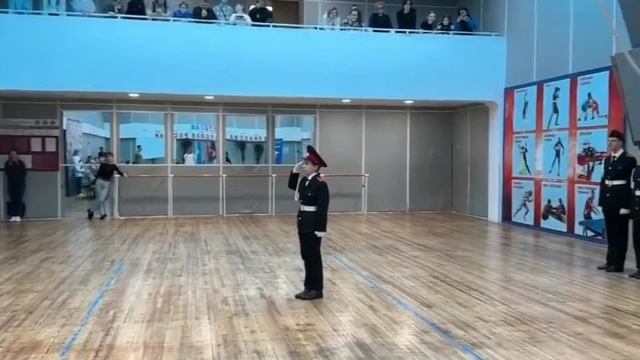 Строевой конкурс «Зарницы 2.0» в Удачном