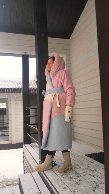 Полянка зима