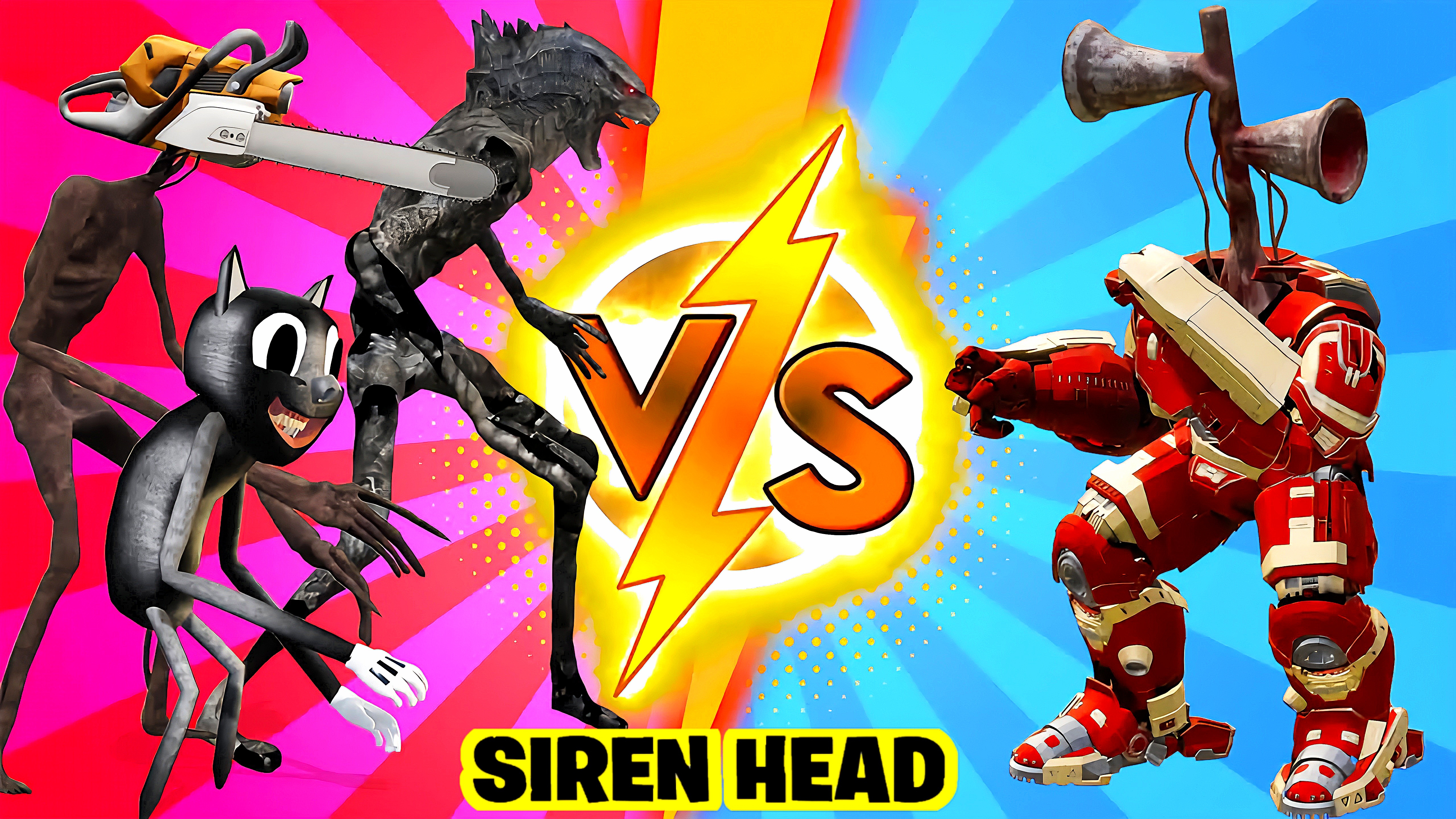 📢 СИРЕНОГОЛОВЫЙ 📢 против МОНСТРОВ ТРЕВОРА ХЕНДЕРСОНА. SIREN HEAD.