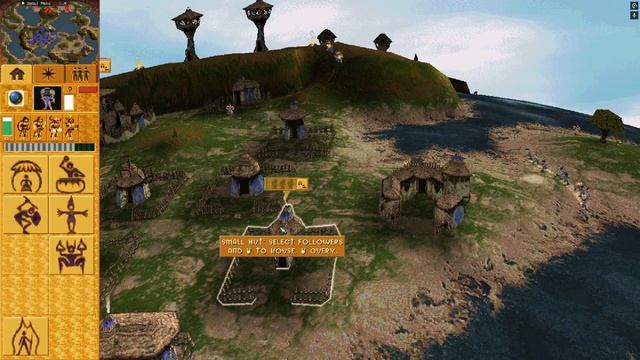 Populous The Beginning PC Level-8 Прохождение без комментариев