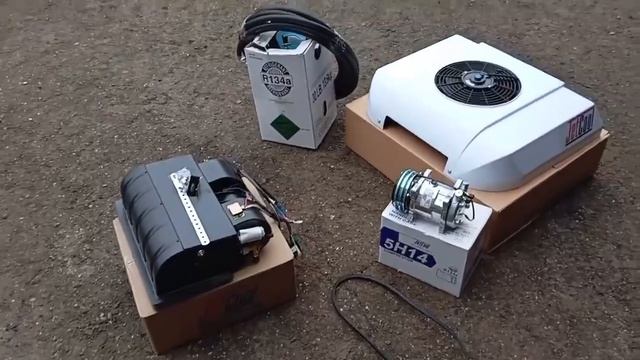 Установка кондиционера JetCool МТЗ 1025.3 Крышный Часть 1