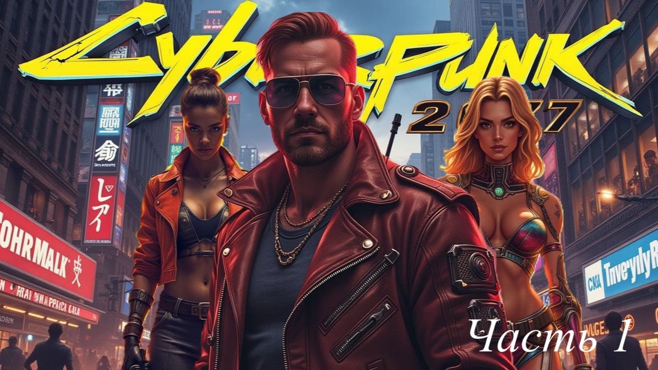 Cyberpunk 2077 (Часть 1 Начало за Кочевника)