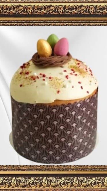 Творожный кулич без дрожжей