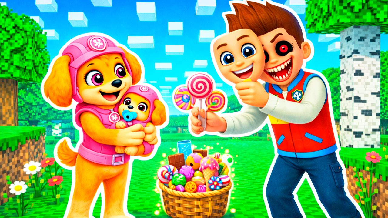 У РАЙДЕРА ПОЯВИЛСЯ ЗЛОЙ КЛОН РАЙДЕР EXE ОБМАНУЛ СКАЙ ЩЕНЯЧИЙ ПАТРУЛЬ в МАЙНКРАФТ МУЛЬТИК