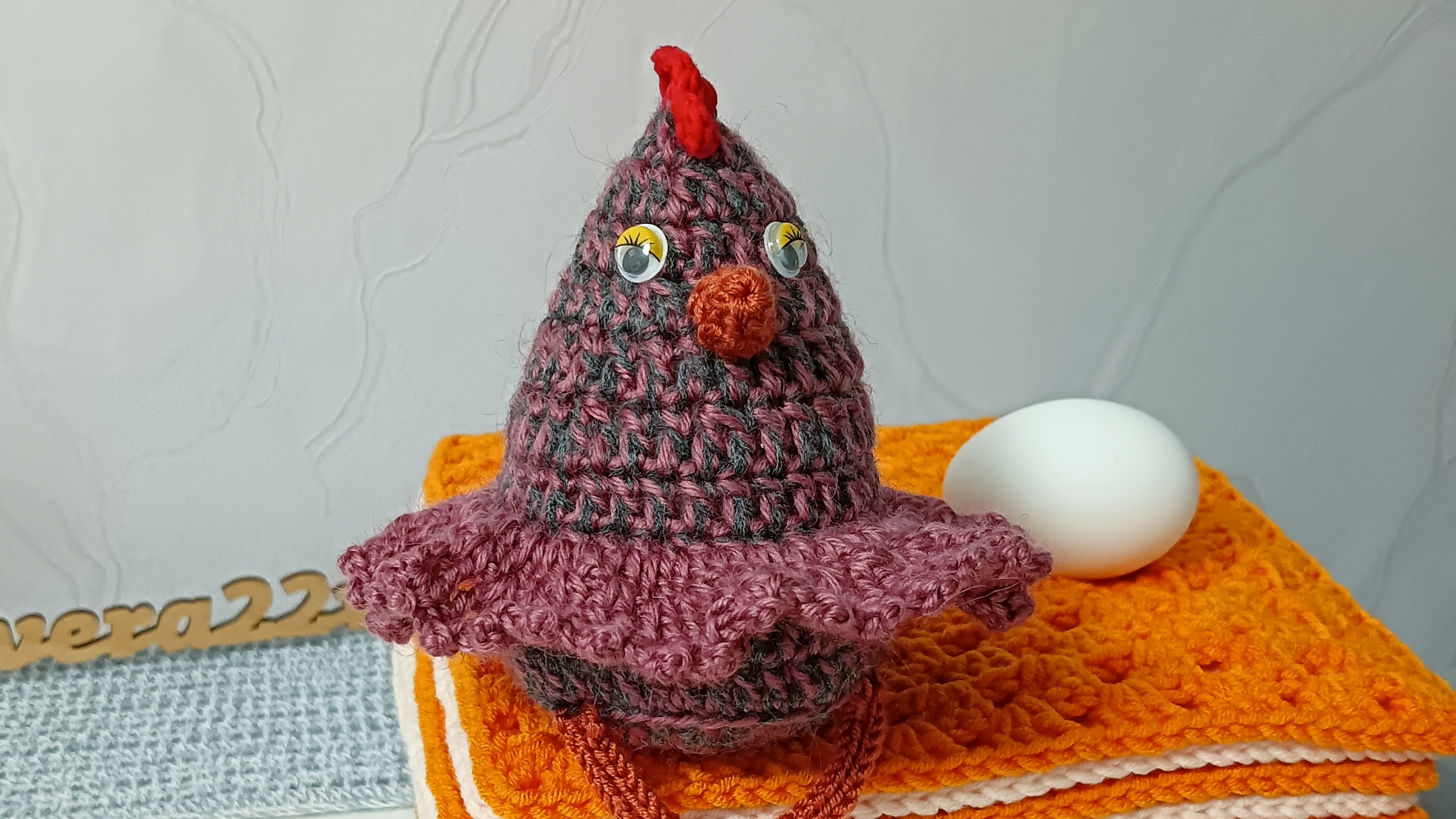 Творческая неделя 13/2026 // Вязание крючком // Пледы и куры 😉🐔🧶