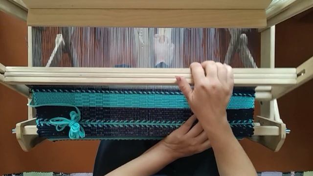 мастер-класс_ узор веточки на половиках