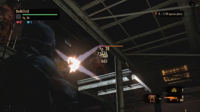 Resident Evil Revelations 2 рейд очень трудный walkthrough №3