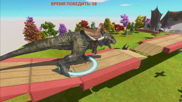 ARBS: ДИНОЗАВРЫ, ВОИНЫ, МОНСТРЫ ПРОТИВ ПОЛОСЫ С ШТЫКАМИ, КОЛЮЧКАМИ И ГОЛОВОЙ ДРАКОНА! 🦖⚔️🐉💀