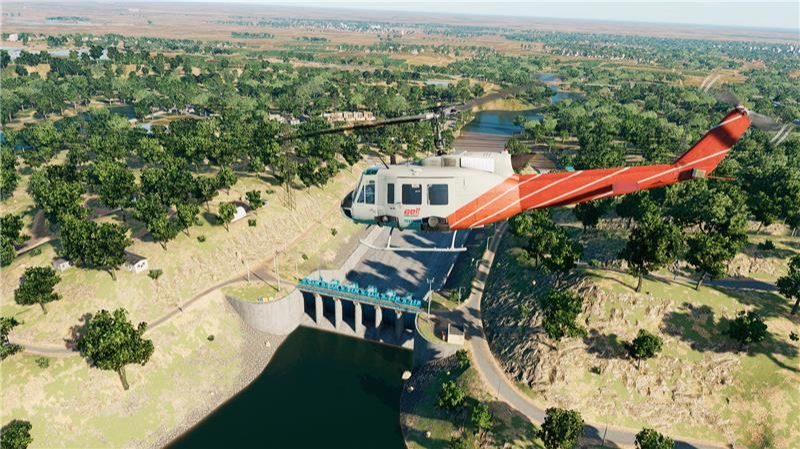 DCS: Syria Map - UH-1H Along Berdan Dam