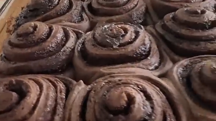 Шоколадные СИННАБОНЫ...🥐🍫😋