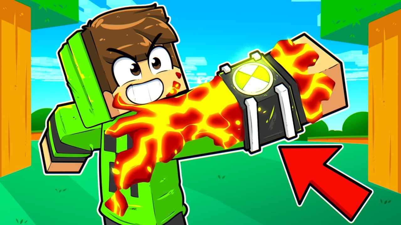 Я НАШЕЛ СЕКРЕТНЫЙ ОМНИТРИКС БЕНА 10 в МАЙНКРАФТ - Видео по Minecraft