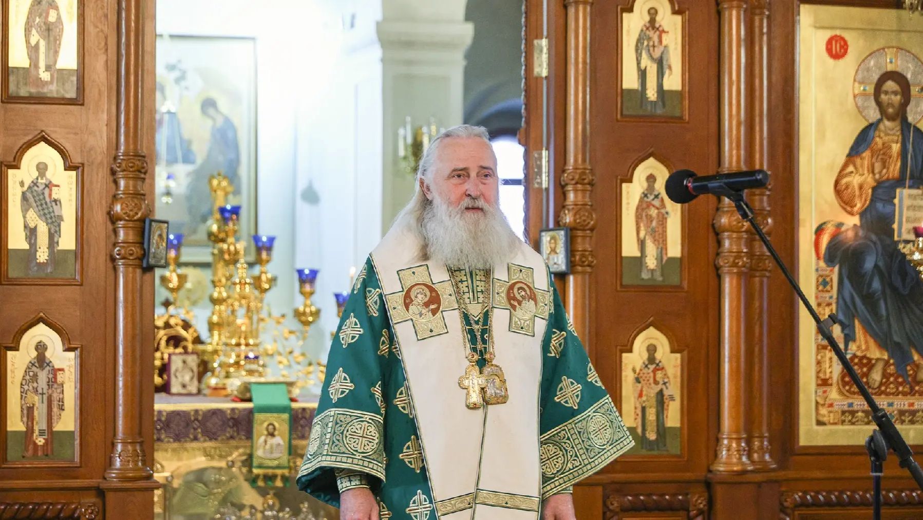 Проповедь митрополита Каширского Феогноста в Ново-Алексеевском монастыре Москвы 30.03.26