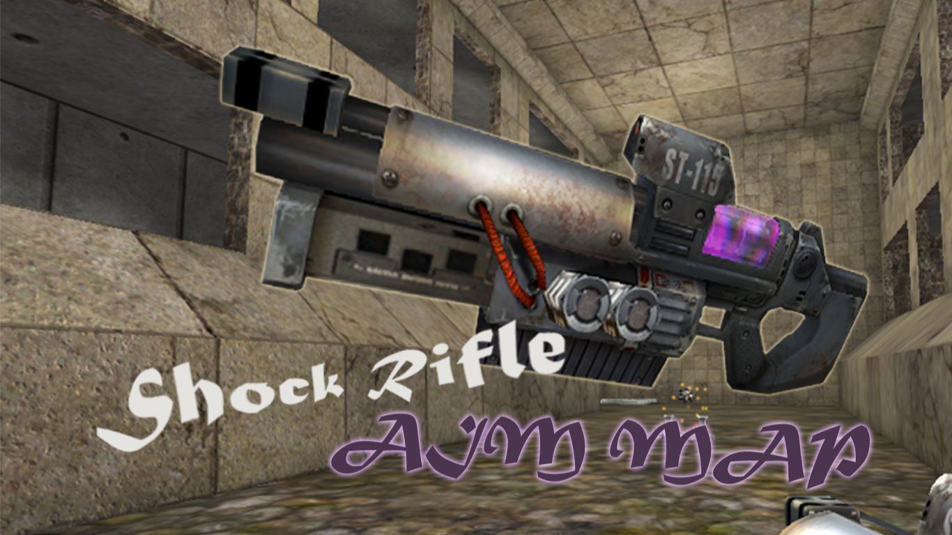 Shock Rifle AIM map 2026 для Unreal Tournament 2004