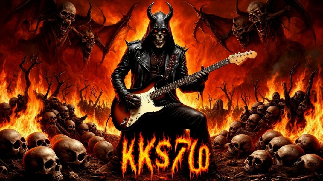 В АГОНИИ АДА - АВТОРСКАЯ ПЕСНЯ НА СТИХИ KKS-70