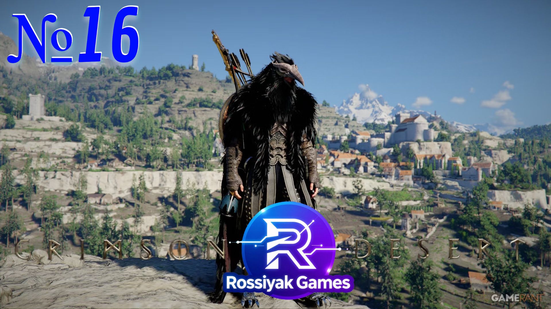 #16 [Прохождение Игры Crimson Desert]-Черное и Белое (Часть 2 Босс Заклинатель Ворон)