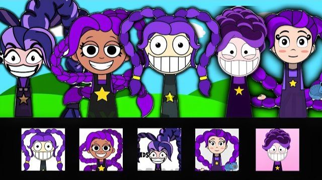 СПРУНКИ OC ВСЕ ПЕРСОНАЖИ LILLY LOVEBTAIDS ИЗ POPPY PLAYTIME 5 АНИМАЦИЯ SPRUNKI