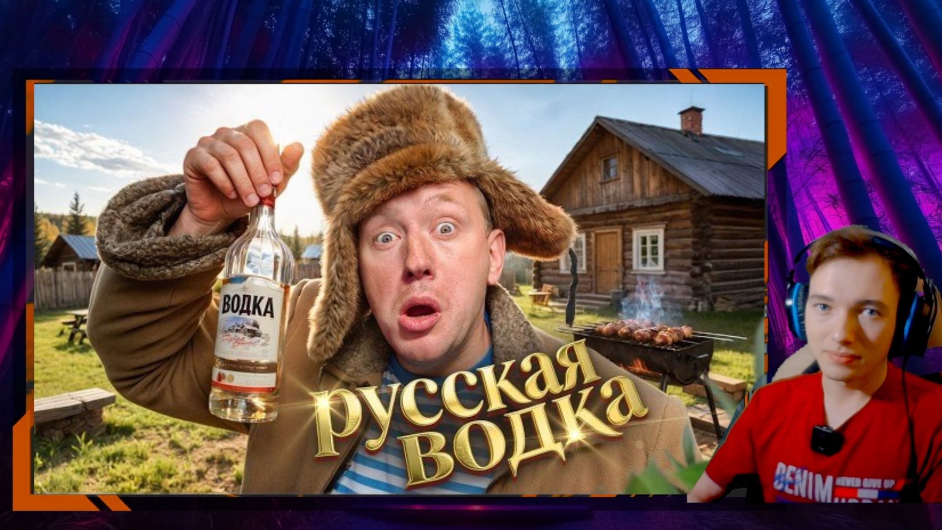 Реакция - GERASEV - Русская водка! Премьера клипа! (УЛЁТ)!! Кирилл Кондратьев реакция на Герасёв!!