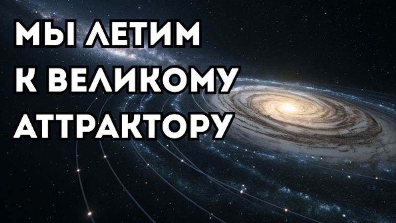 Нашу галактику затягивает в бездну. Мы летим к Великому Аттрактору