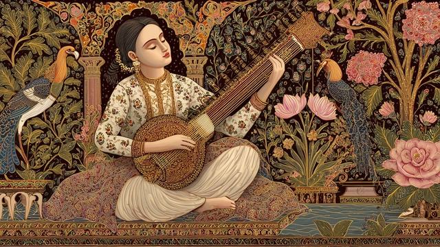 Sitar for a Mind. Indian Meditation Music | Focus, Study. Музыка для йоги, медитации🎶🥰