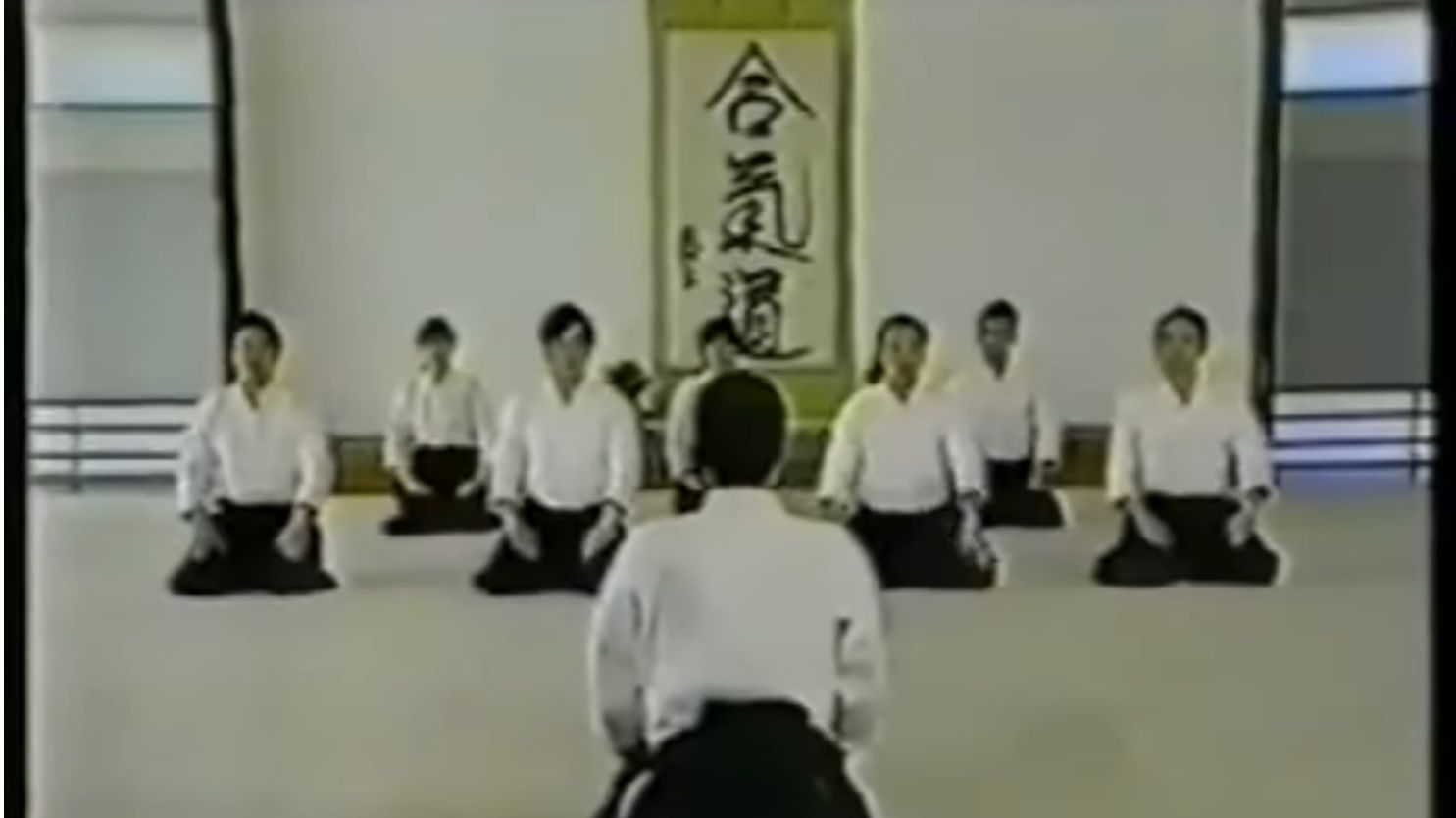 Инструкторы Сиханы, учебный класс в Хомбу додзё Айкикай, часть 2