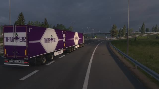 Euro Truck Simulator 2 #69  - Перевозка Репчатого лука 385км двойная спепка