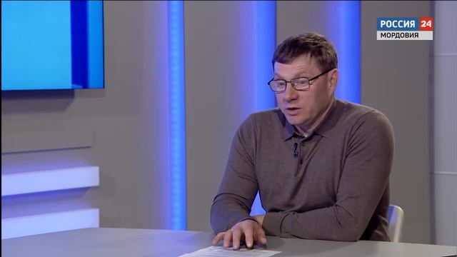 Интервью председателя Мордовской республиканской ВОИ о работе организации, Россия-24, 26.03.2026