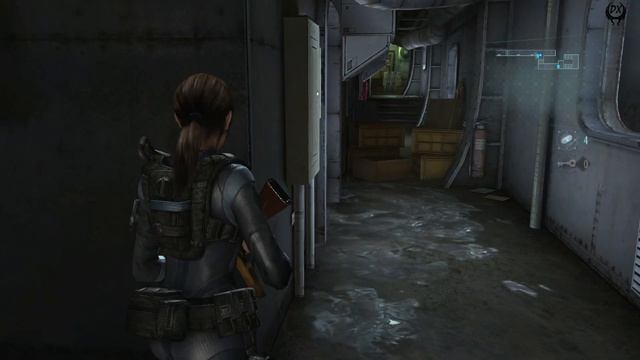 Resident Evil Revelations Рейд Прохождение № 8 Этап 8 Зона Отсека экипажа 3