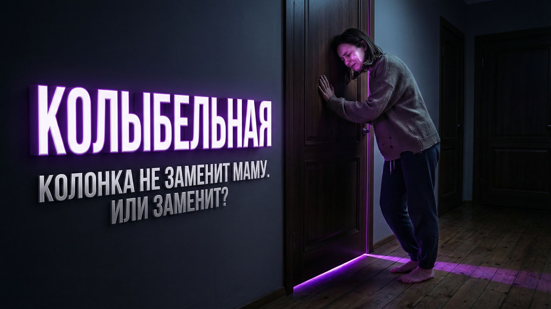 🎧Колонка не заменит маму. Или заменит? Колыбельная - оригинальный аудио рассказ.