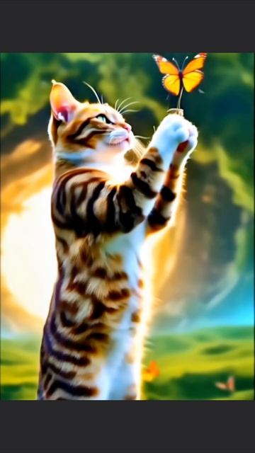 Кот и лысый пацан на стрекозе)