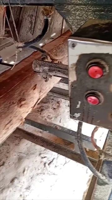 Пилорама в работе