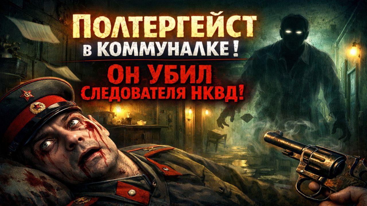 Дело № 1437: Полтергейст в Московской Коммуналке, Который УБИЛ Следователя НКВД. Мистика.