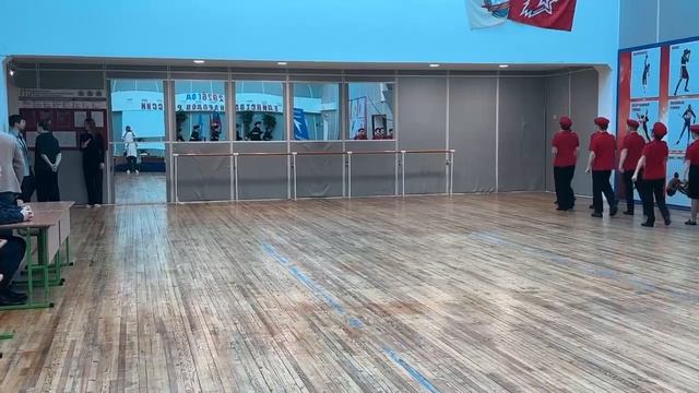 Финальное построение на игре «Зарница 2.0» в Удачном